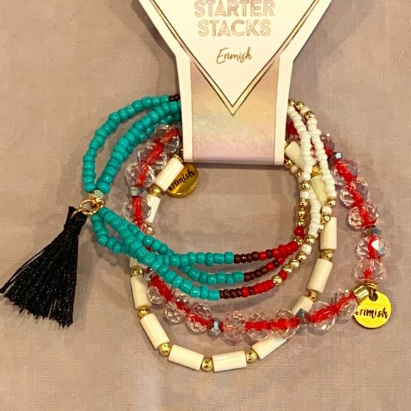 Erimish | Jewelry | Erimish Starter Stack Of Bracelets Nwt | Poshmark
